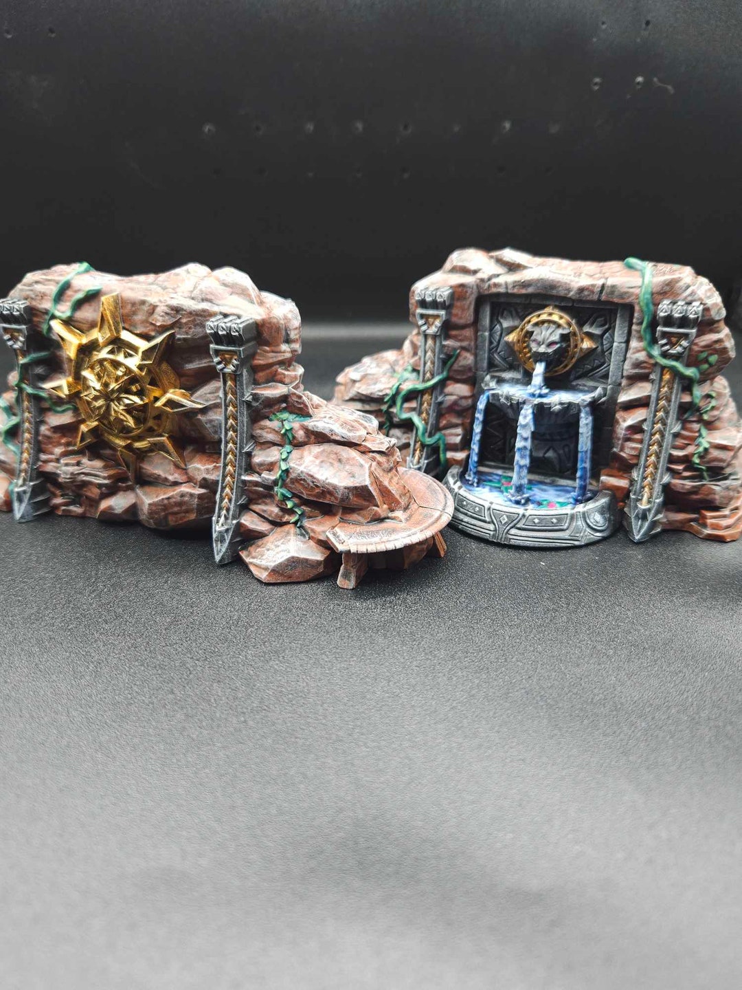 Professionally Painted Marvel Crisis Protocol: Icons of Bast Terrain ...
