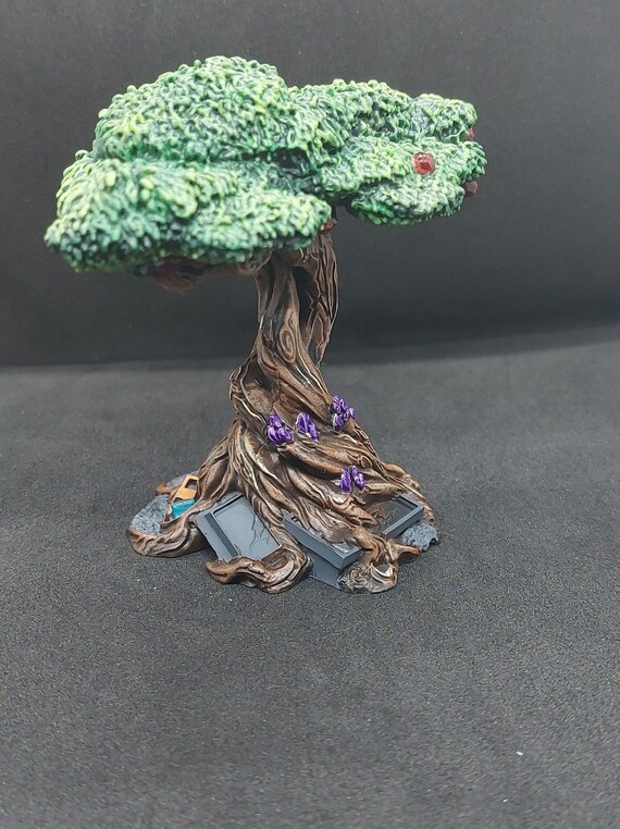 Professionally Painted World Tree Monpoc Building - Etsy