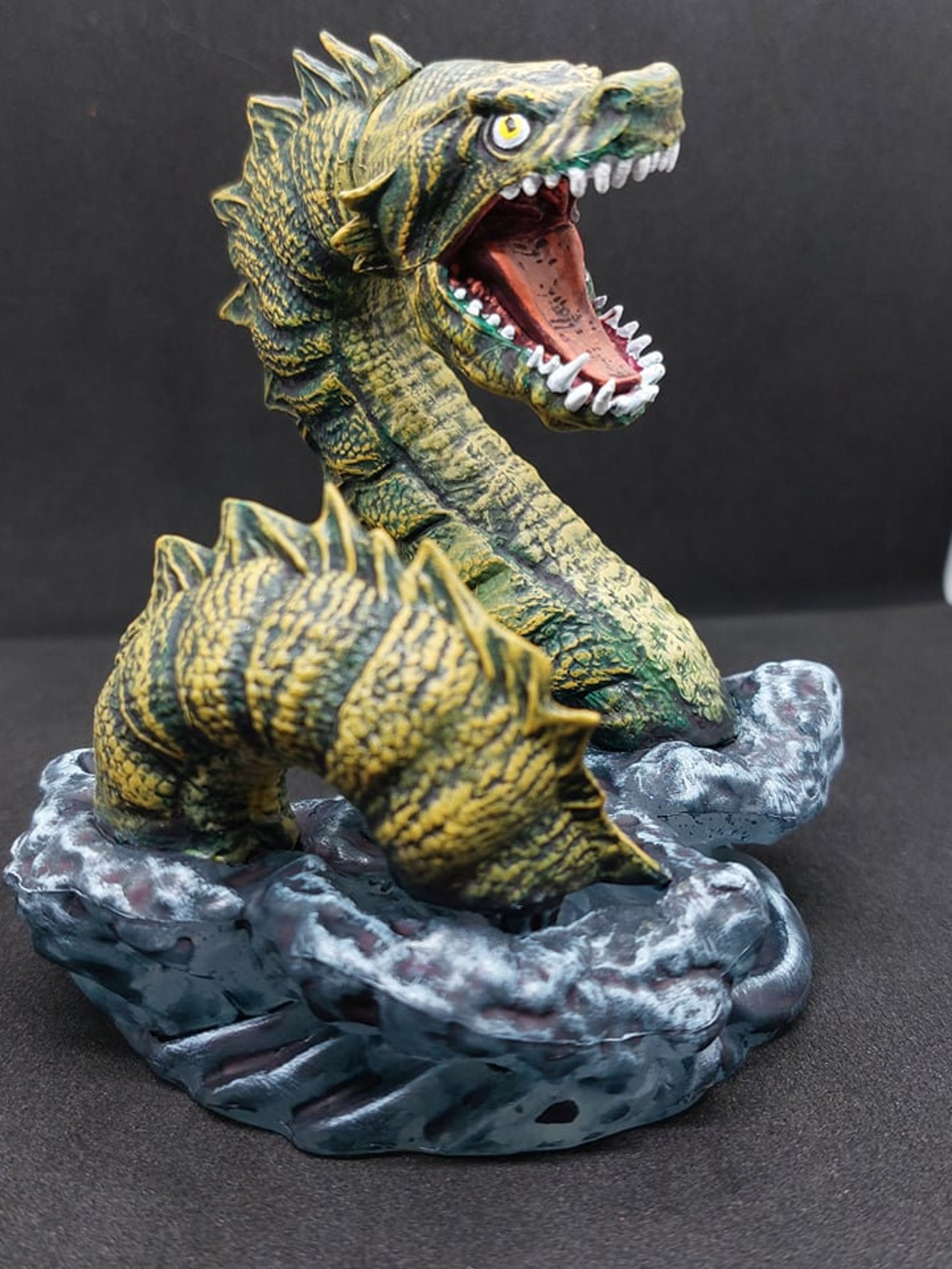 Hand Painted Swavain Basilisk Miniature - Etsy Finland