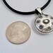 Handpan Pendpan-mini Pendant Necklace Sterling Silver Vintage Handmade ...
