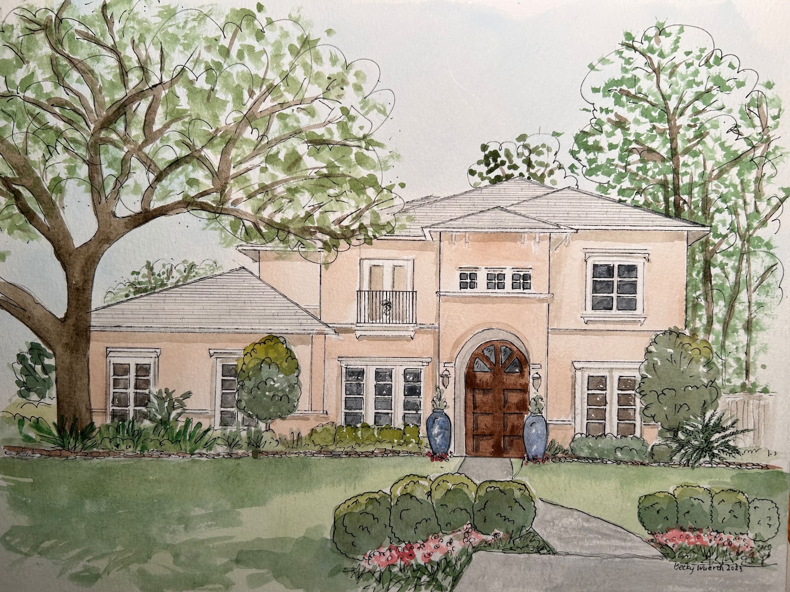 Custom: House Portraits - Etsy