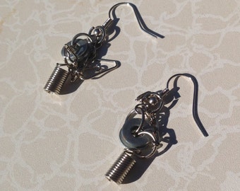 Hardware earrings | Etsy