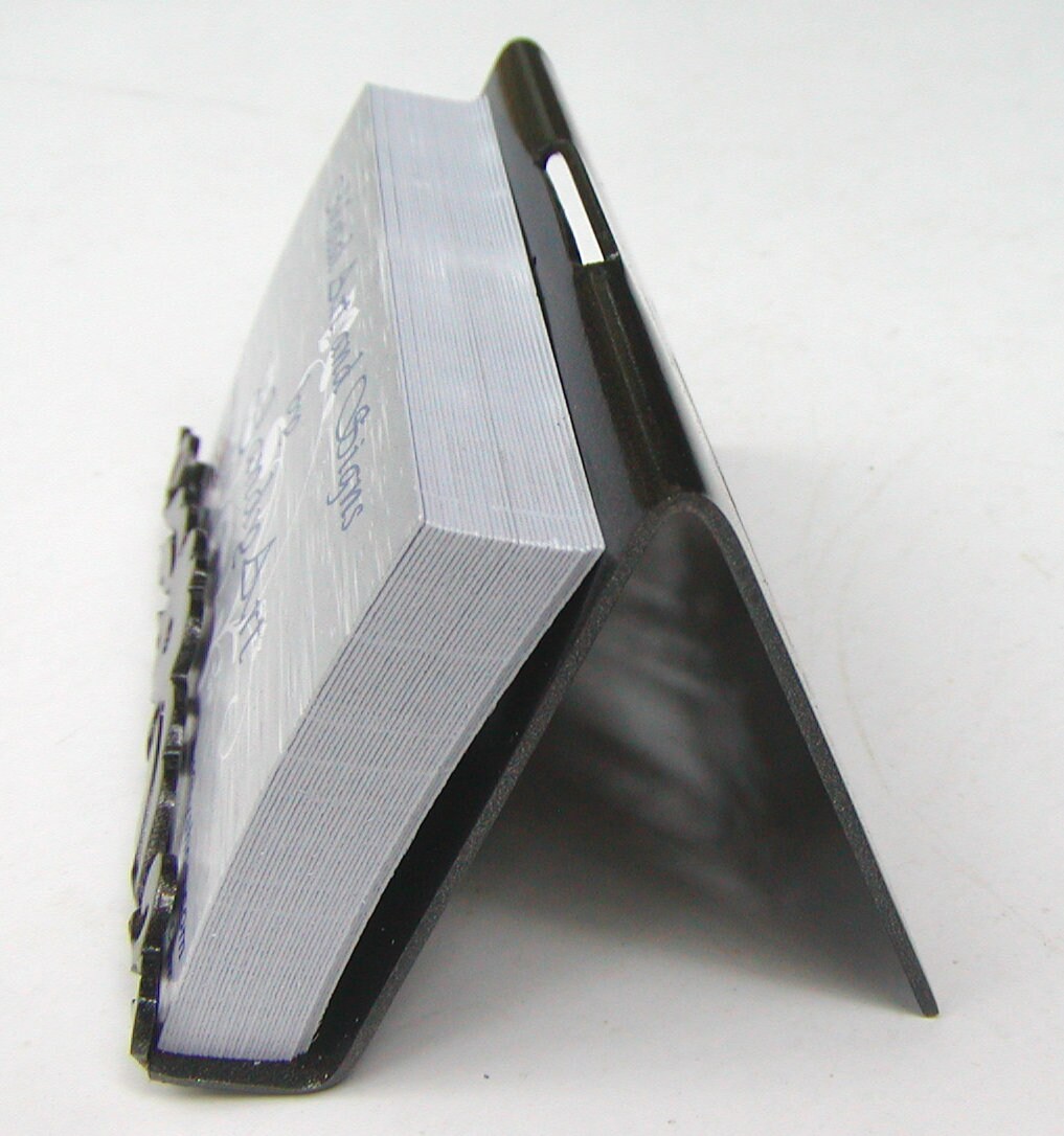 Decorative Metal Business Card Display Holder for Desk - Etsy