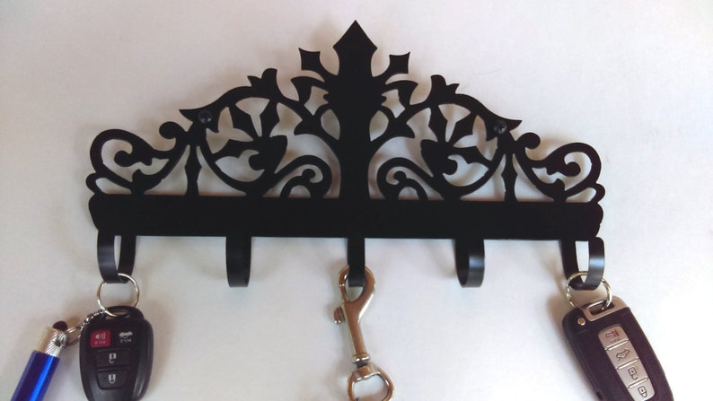 Victorian Scrollwork Key Hook Wall Key Holder Jewelry Belt - Etsy