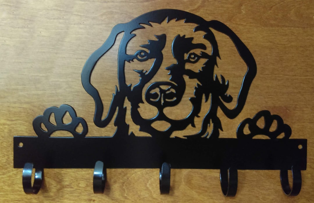 Labrador Retriever Dog Key Hook Wall Key Holder Jewelry Belt Scarf ...