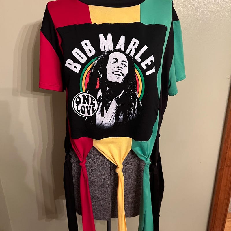 Bob Marley Upcycled - Etsy