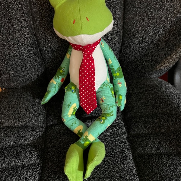 Frog Stuffed Animal - Etsy