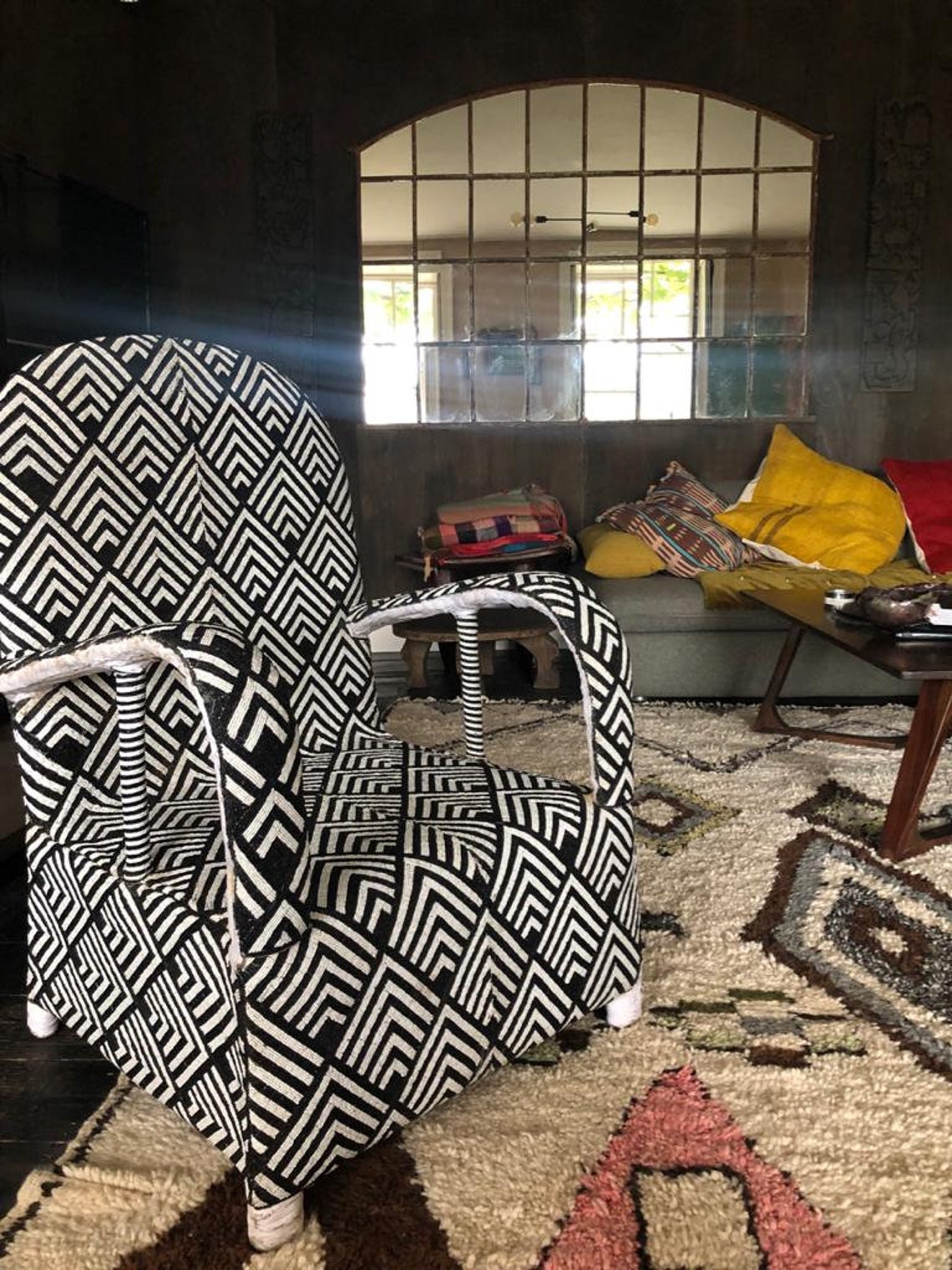 Beaded Yoruba Chair - Etsy