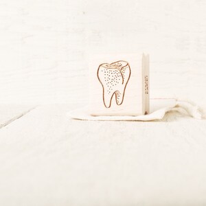 Human Tooth Rubber Stamp - Etsy