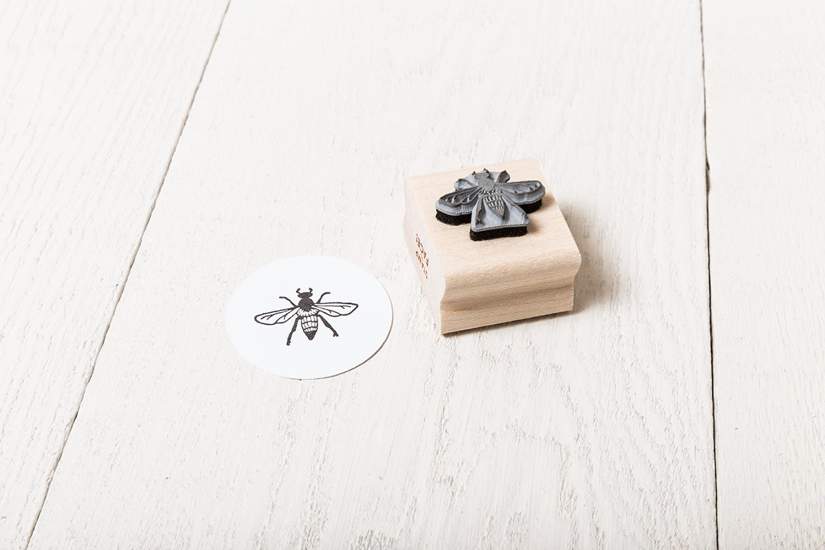 Honey Bee Rubber Stamp - Etsy