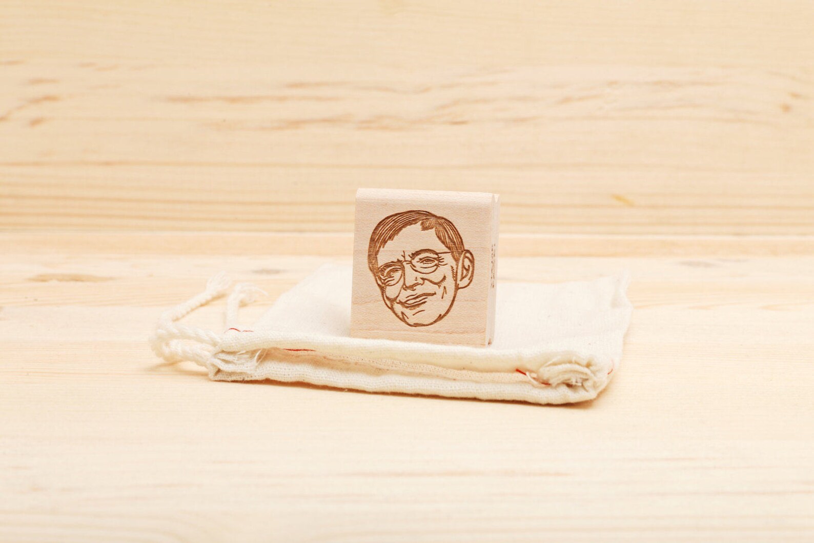 Stephen Hawking Rubber Stamp Portrait | Etsy