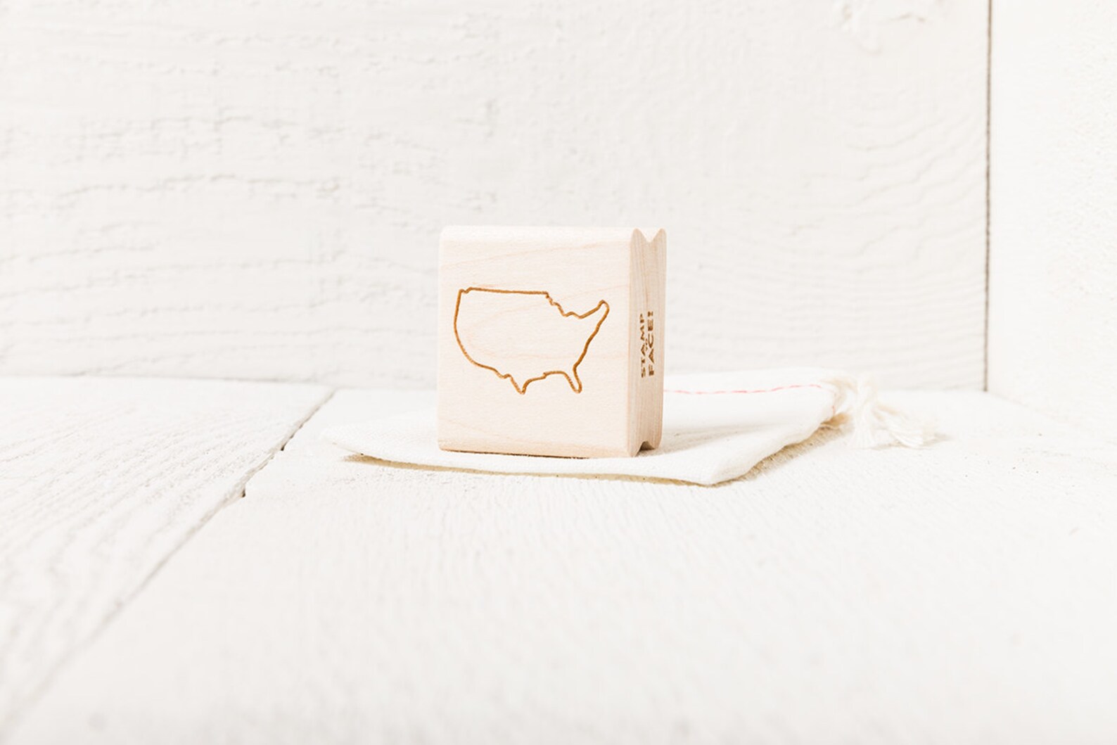 USA Outline Rubber Stamp United States of America - Etsy