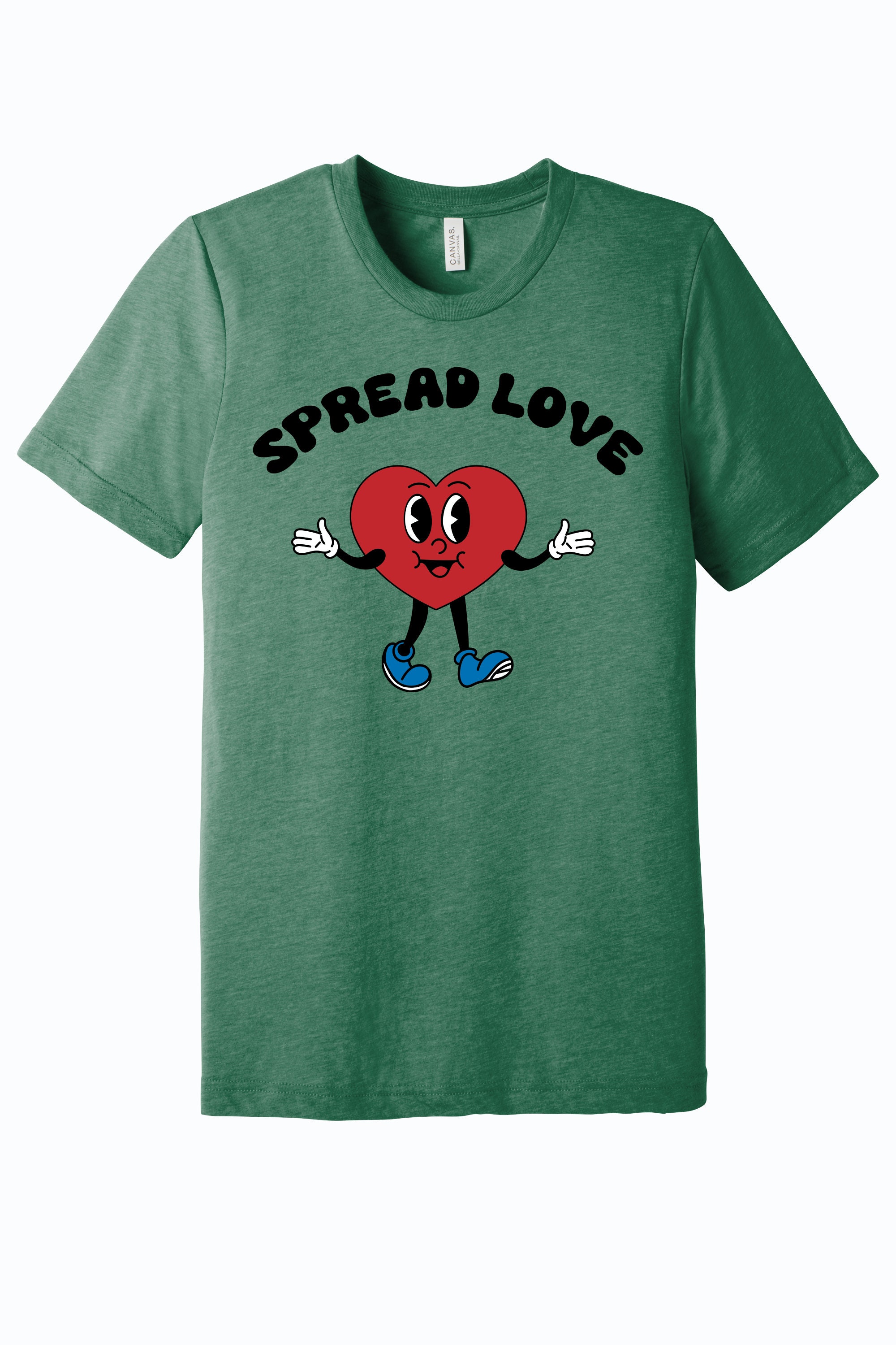 Spread Love Heart Character PNG and SVG - Etsy