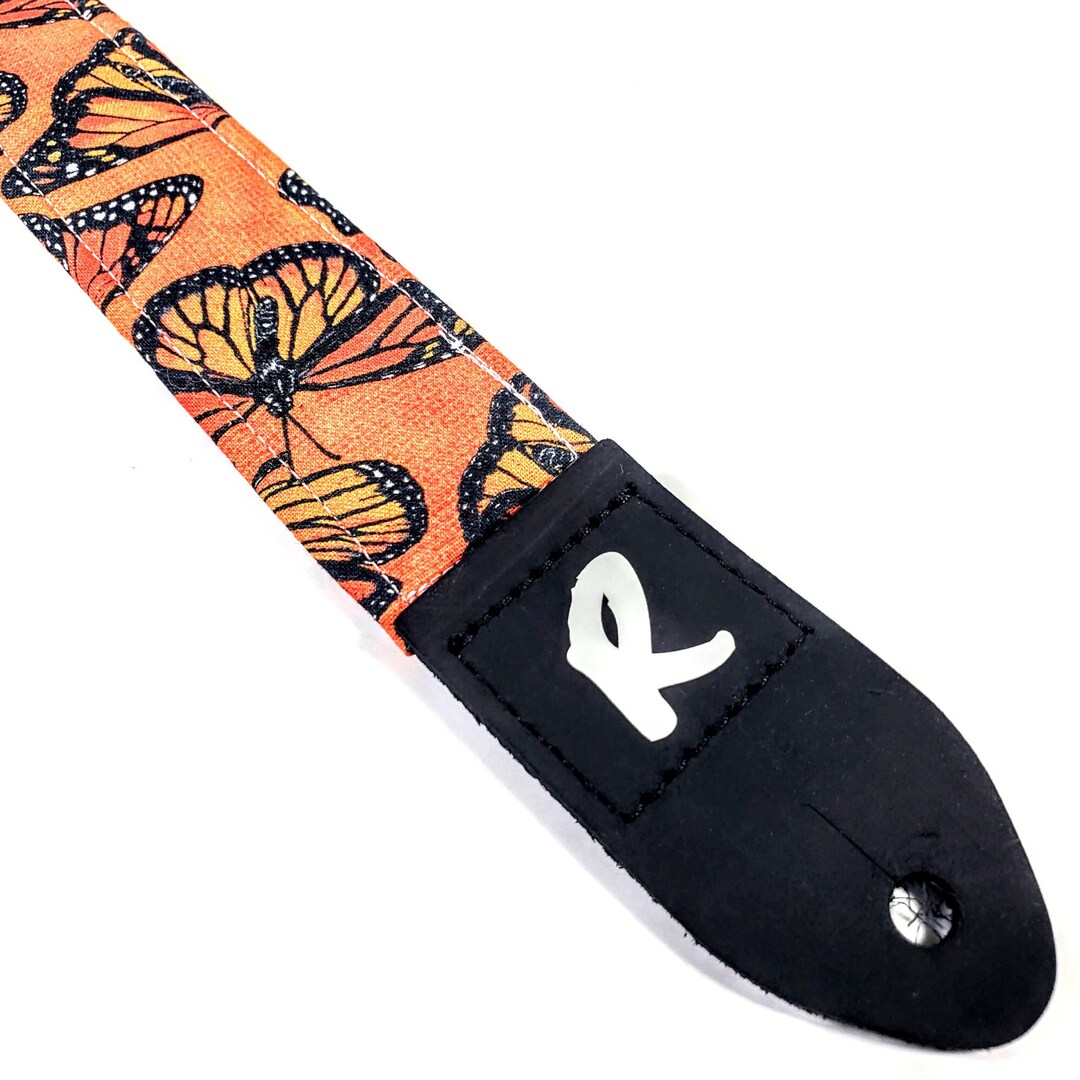 Monarch Butterfly Ukulele Strap -butterfly Ukulele Strap -handmade ...