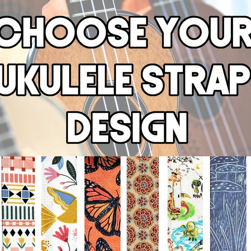 Ukulele Straps - Etsy