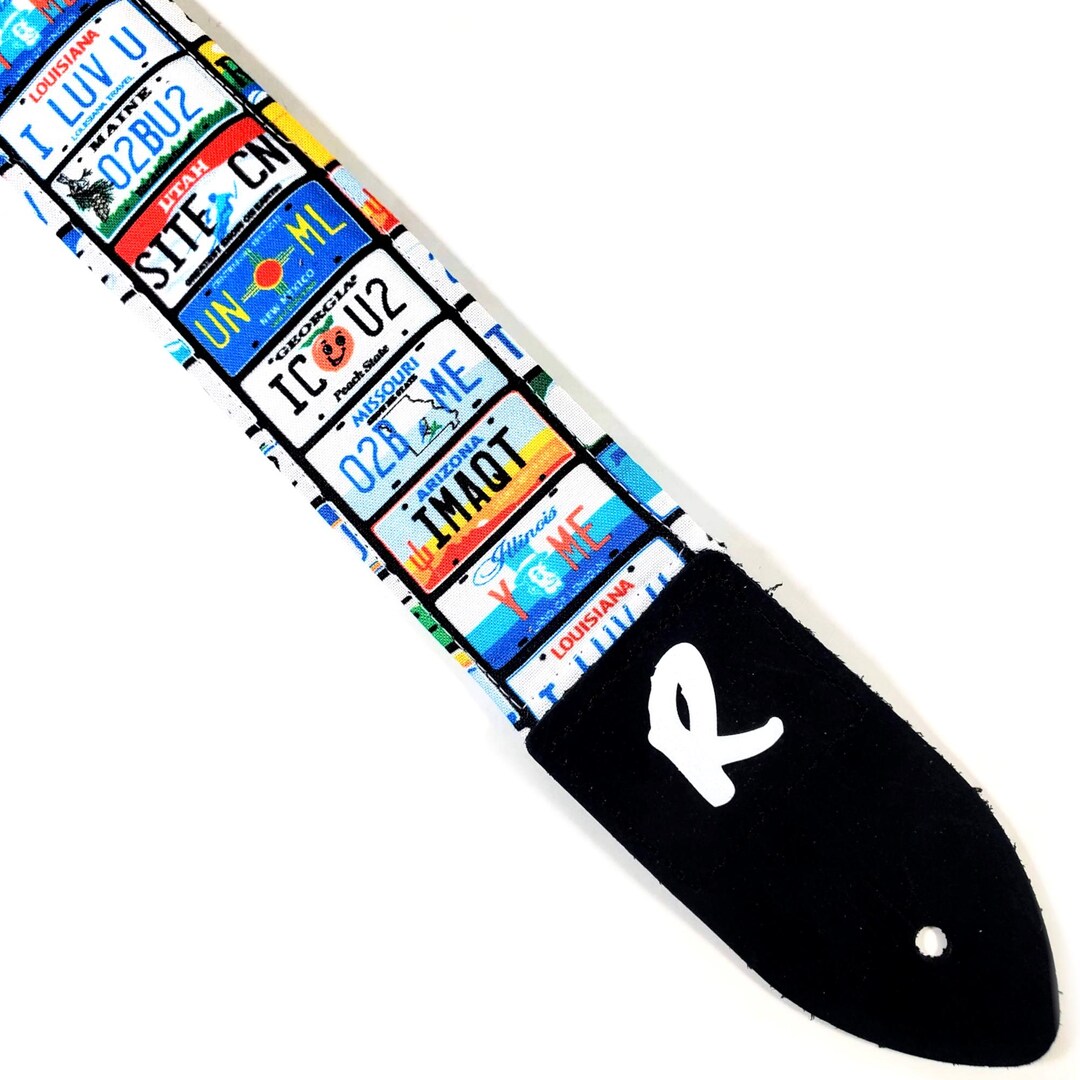 License Plate Guitar Strap- State License Plate Guitar Strap-utah New ...