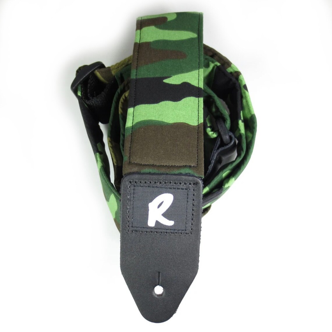 Traditional Green Camo Guitar Strap Camouflage Military - Etsy
