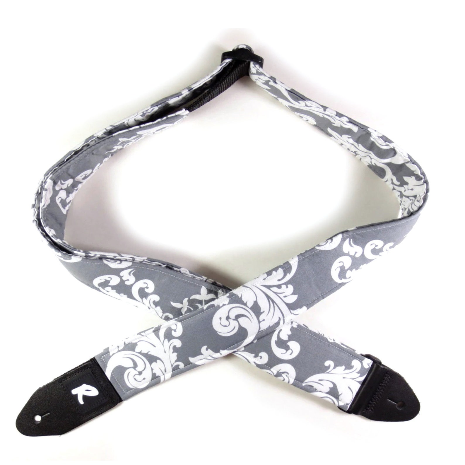 Damask Print Guitar Strap Women's Cute Guitar Strap - Etsy
