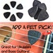 Black Ukulele Strap - Button Free - Universal Strap - Etsy