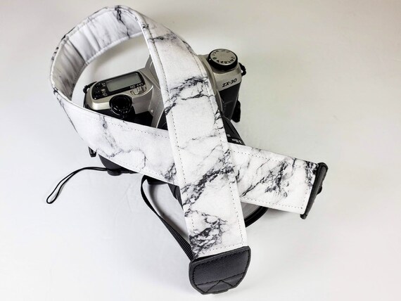 White Marble Camera Strap Marble Camera Strap Double | Etsy Canada
