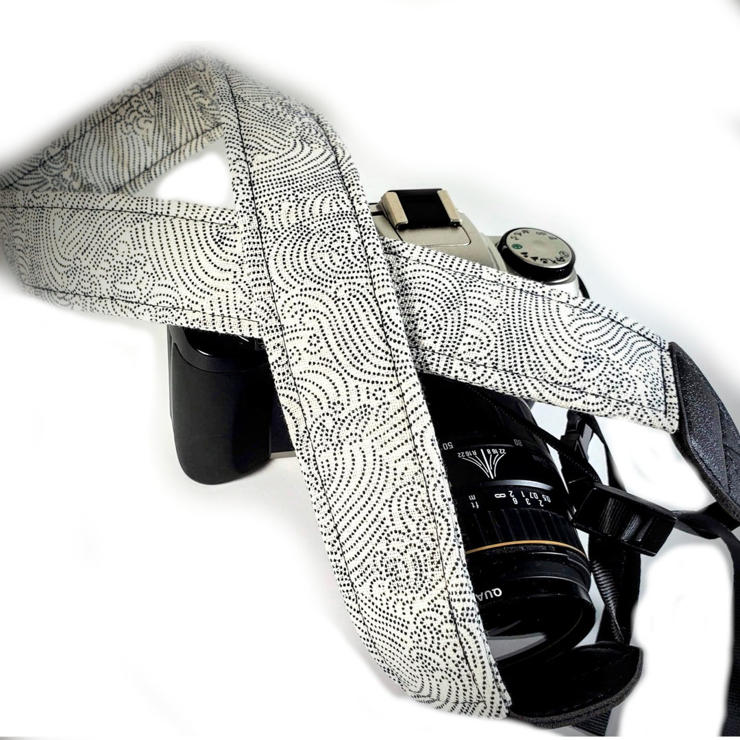 Japanese Wave Camera Strap - Stylized Wave Camera Strap - Double Padded ...