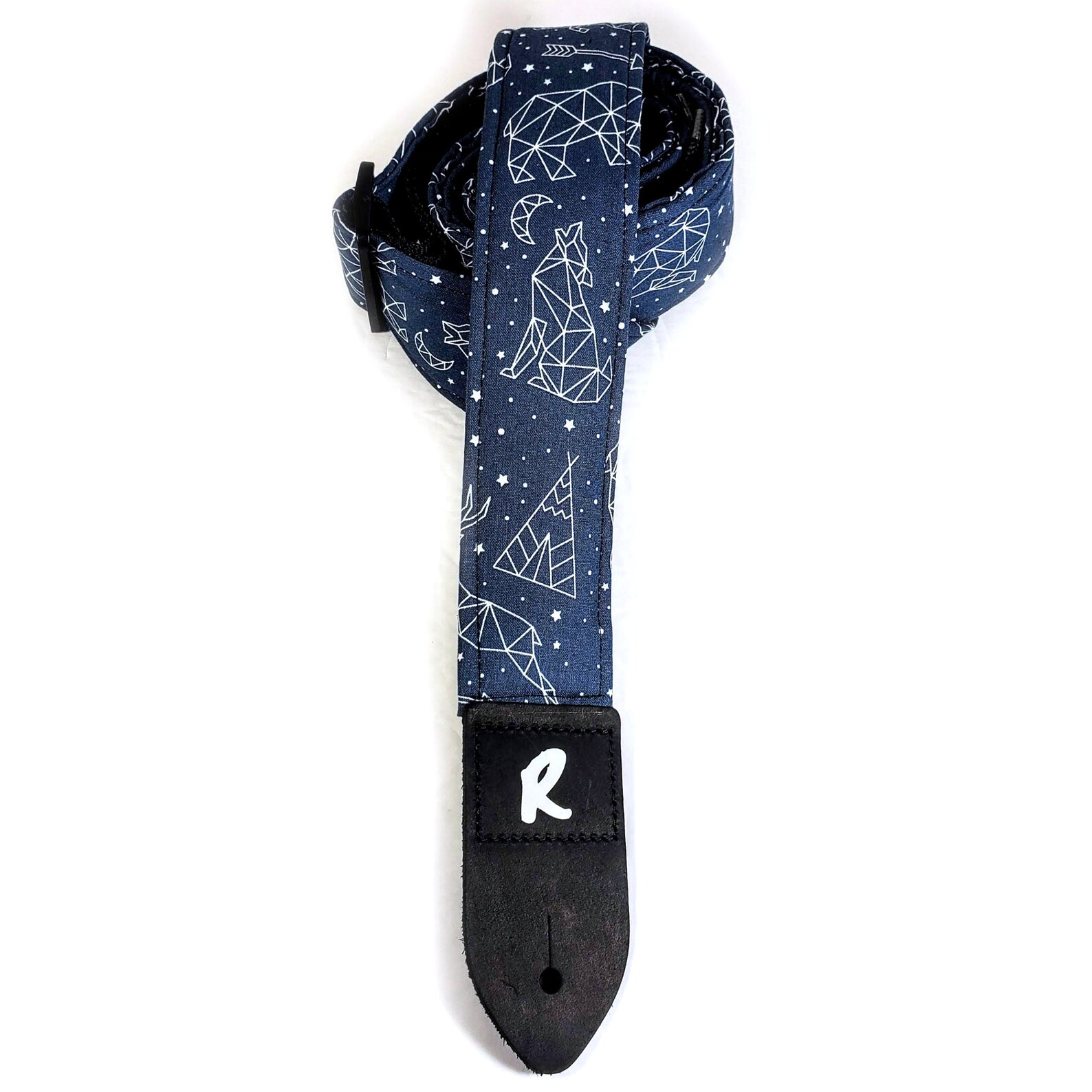 Howling Wolf Guitar Strap Wolf Constellation Guitar Strap - Etsy