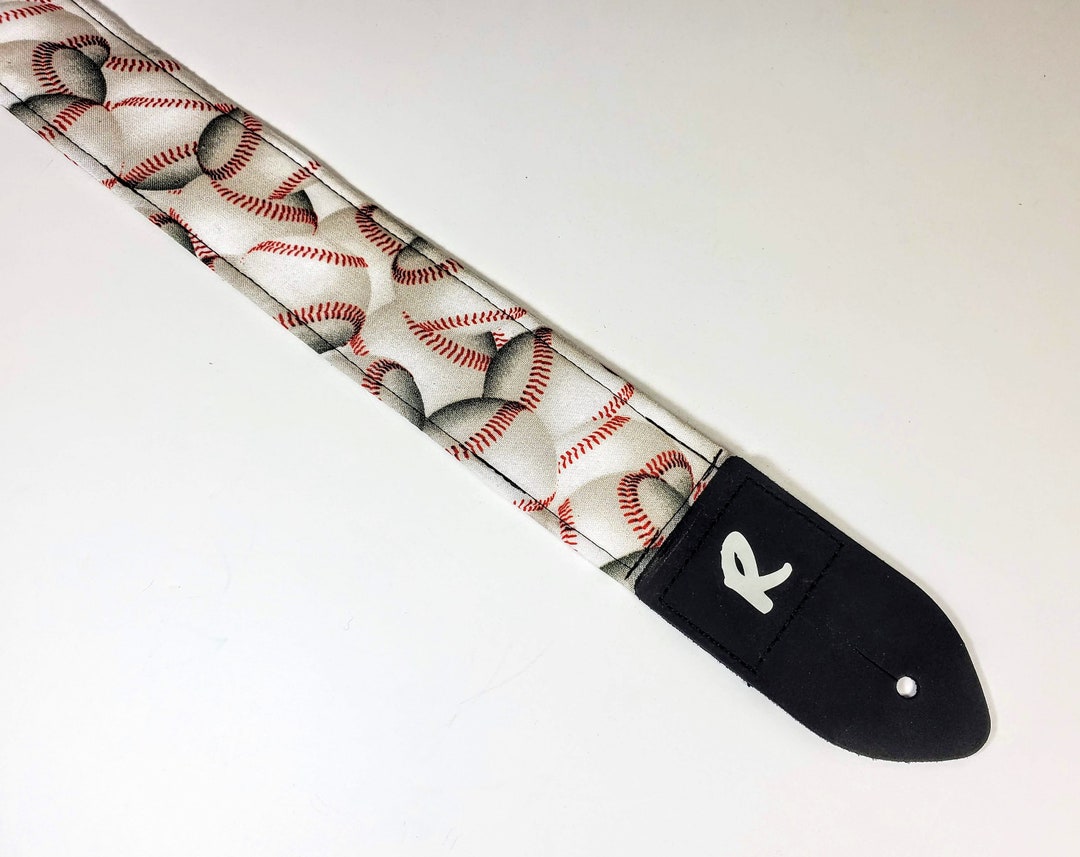 Baseball Guitar Strap-double Padded-comfortable- Fits Full and Junior ...