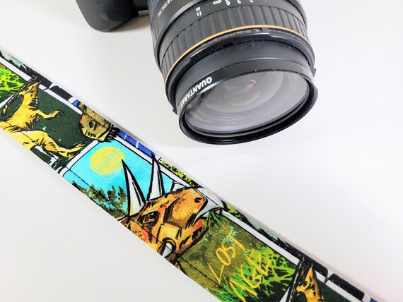 Dinosaur Camera Strap Dinosaur Triceratops Camera Strap - Etsy