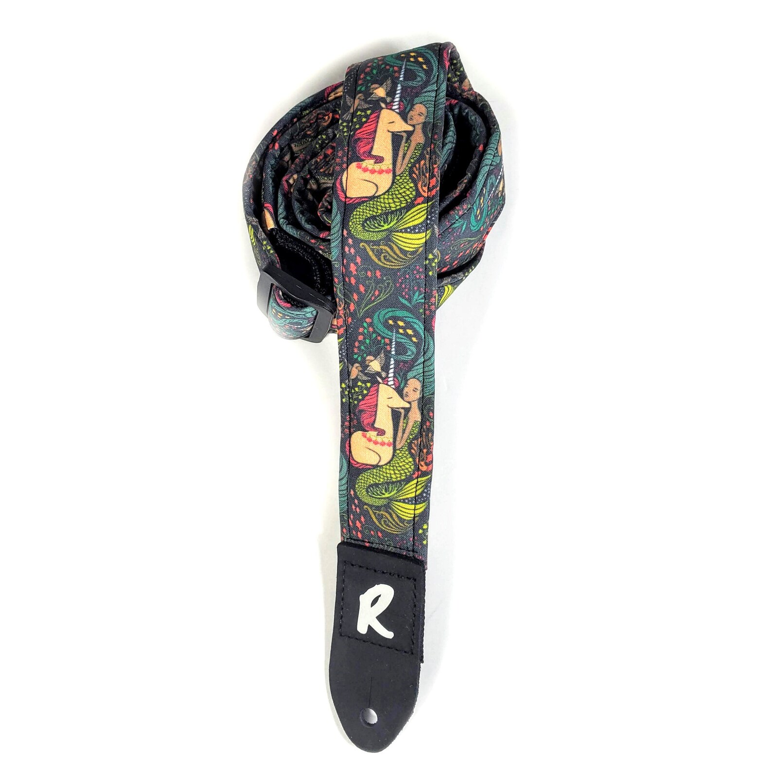 Mermaid Unicorn Ukulele Strap - Unicorn Mermaid Ukulele Strap -handmade ...