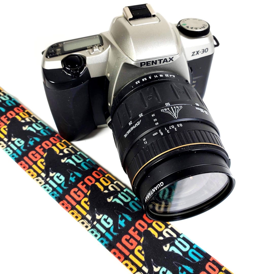 Bigfoot Camera Strap- Big Foot Camera Strap - Camera Strap - Double ...
