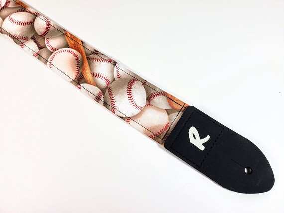 Baseball With Bats Guitar Strap-double Padded-comfortable | Etsy