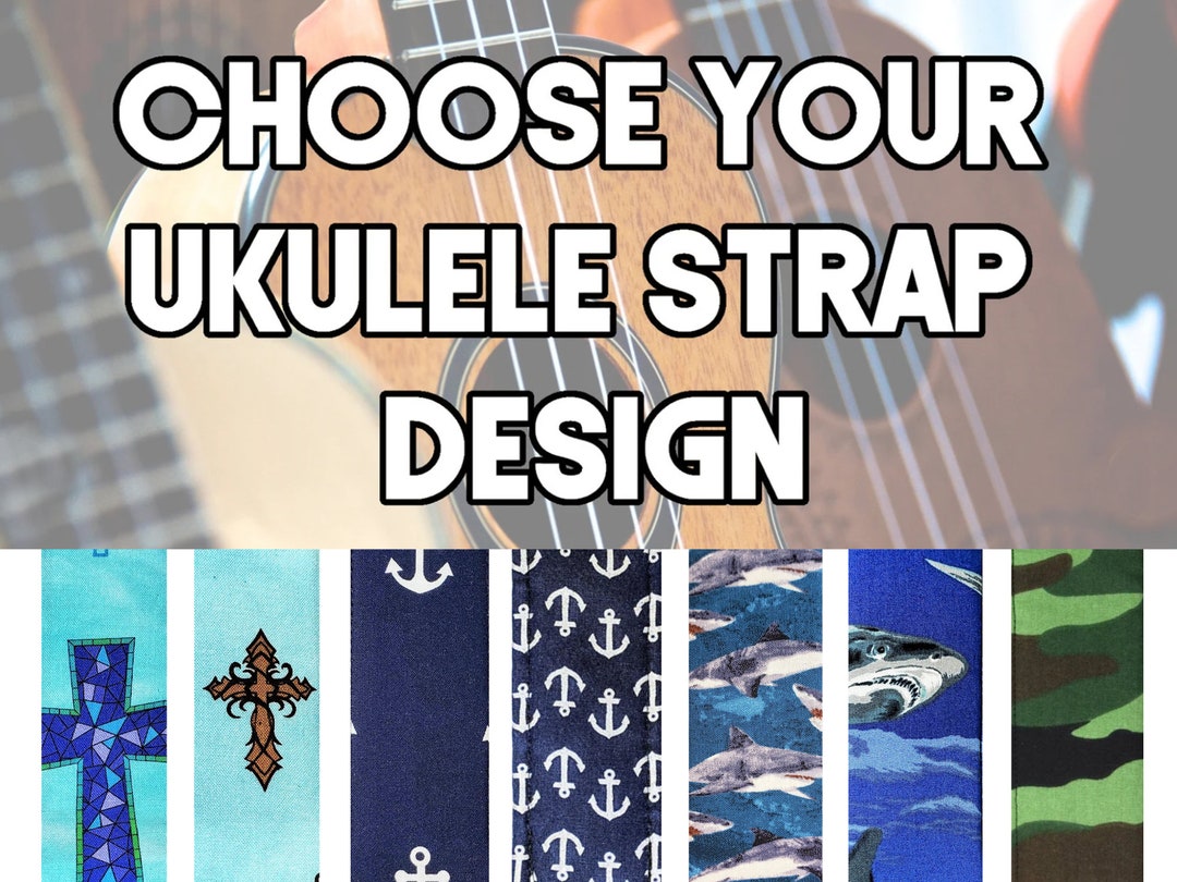 Ukulele Strap Your Choice Ukulele Strap Double Padded Universal Ukulele ...