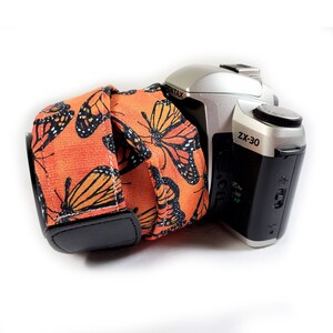 Monarch Butterfly Camera Strap - Butterfly Camera Strap - Double Padded ...