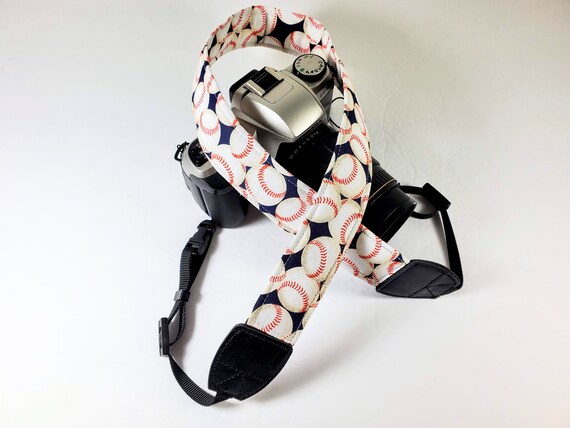 Baseball Camera Strap america's Past Time Camera Strap | Etsy