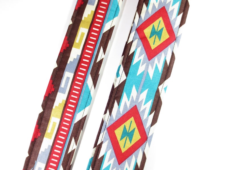 Aztec Turquoise Tribal Navajo Southwestern Guitar Strap | Etsy