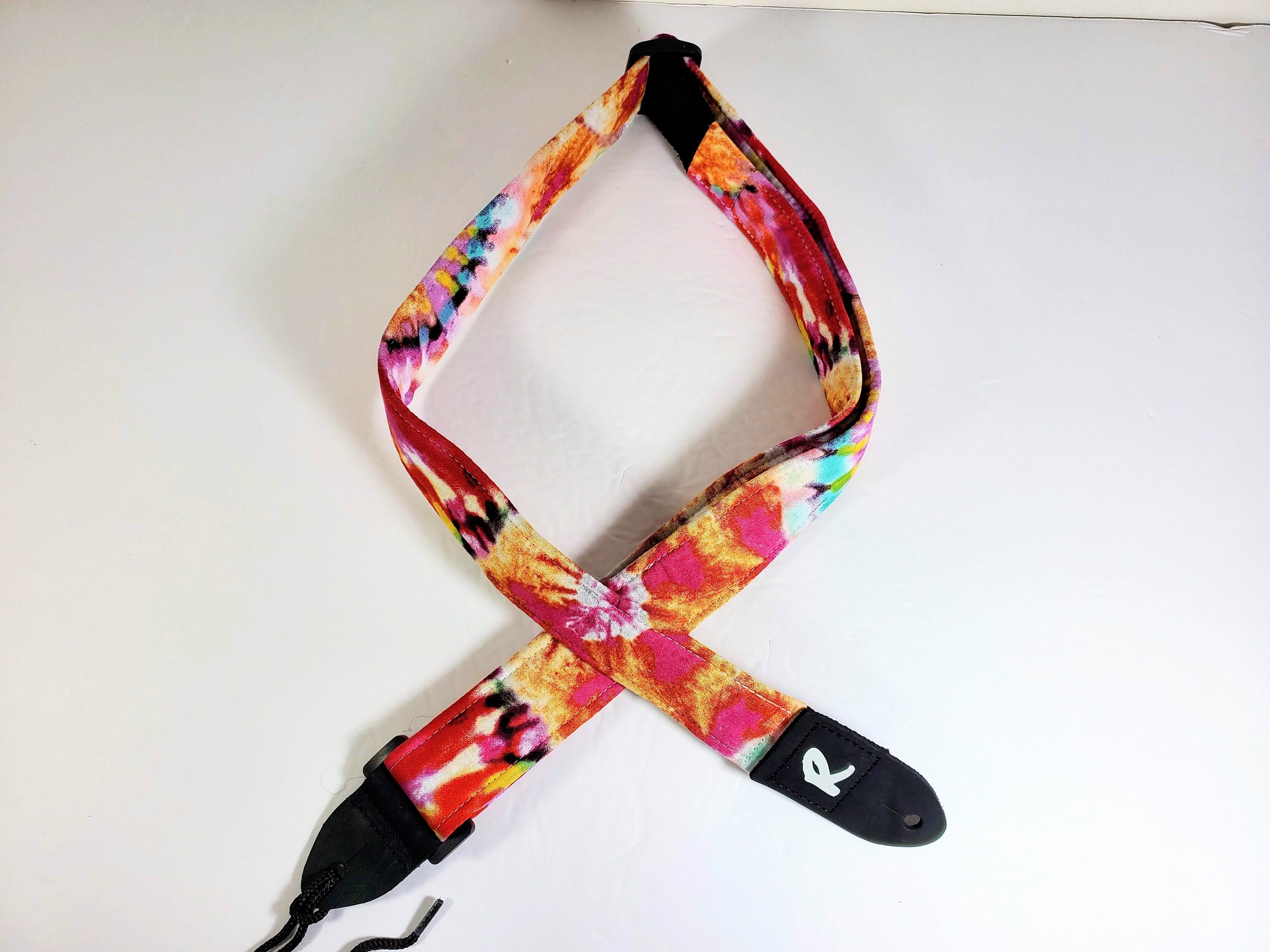 Tie Dye Ukulele Strap Rainbow Tie Dyed Ukulele | Etsy