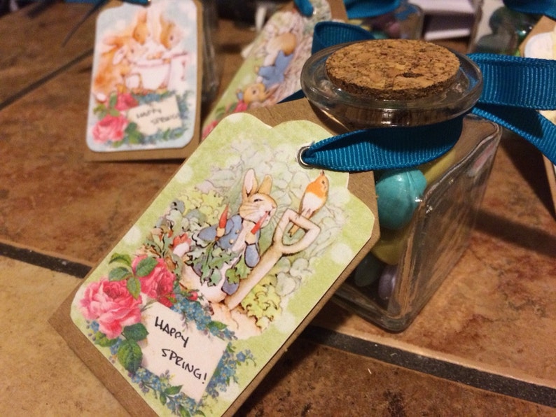 Peter Rabbit Hang/gift Tags/labels Beatrix Potter Bunny Cards - Etsy