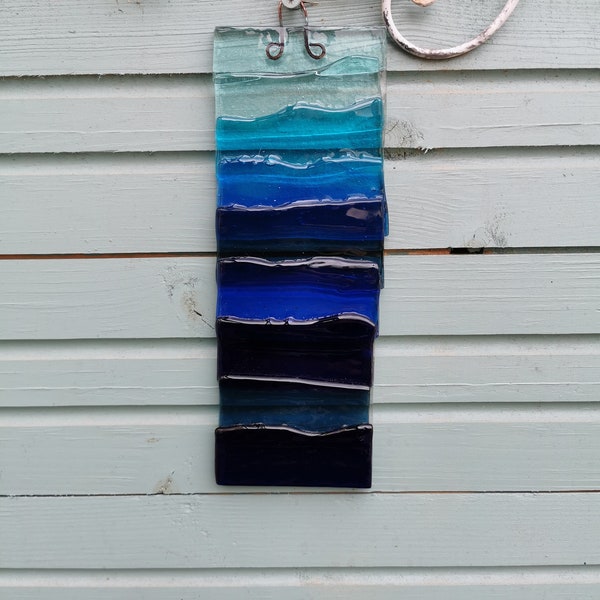 Ocean Wave Glass Art - Etsy