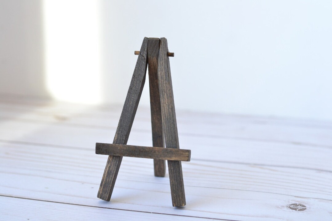 One Mini Easel. Mini Easel for Small Sign. Little Easel for Tray ...