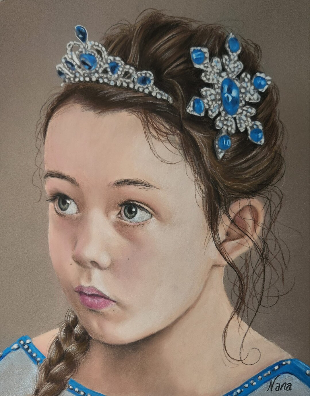 Hand Drawn Beautiful Colored Pastel Pencil Drawings From Your Most ...