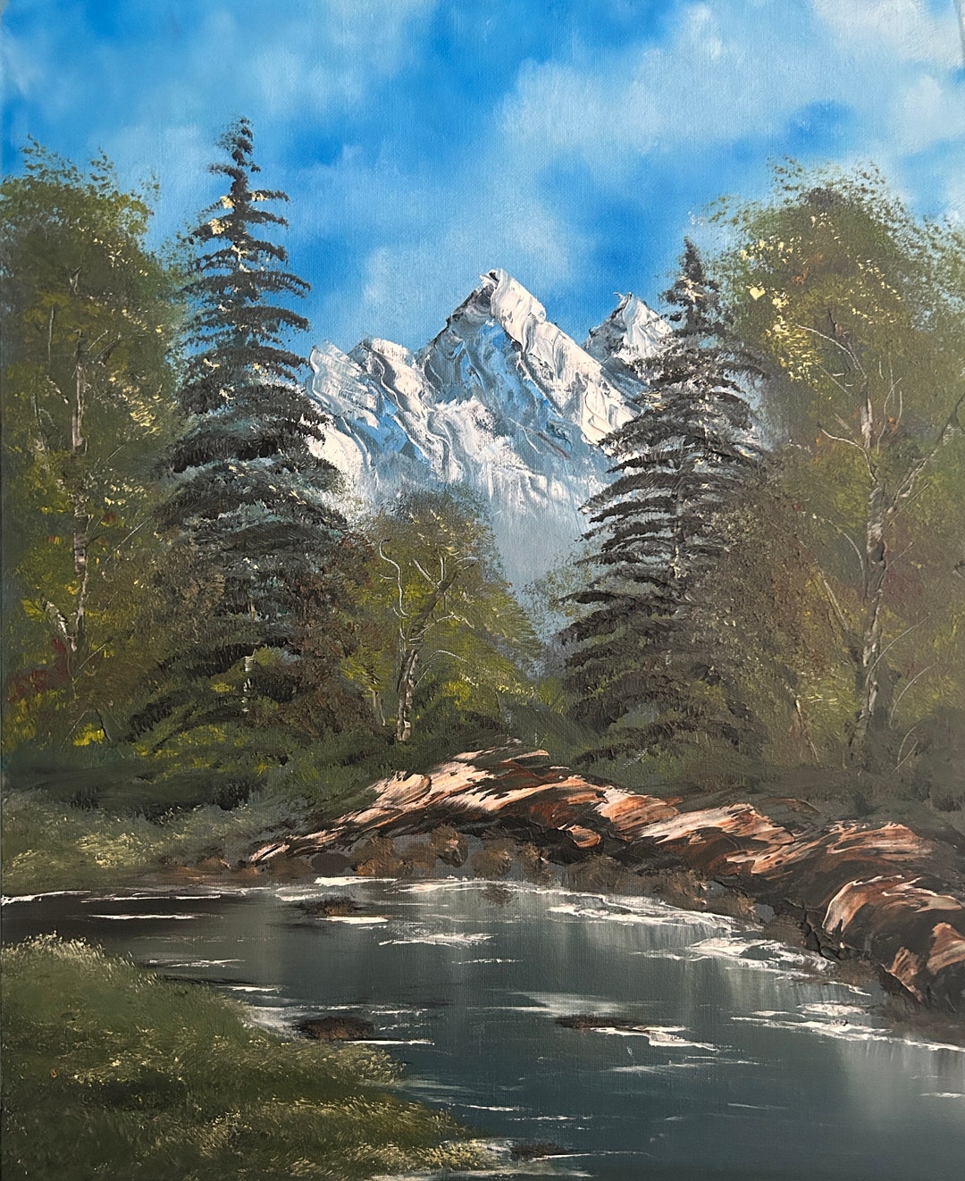 Mountain Landscape - Etsy