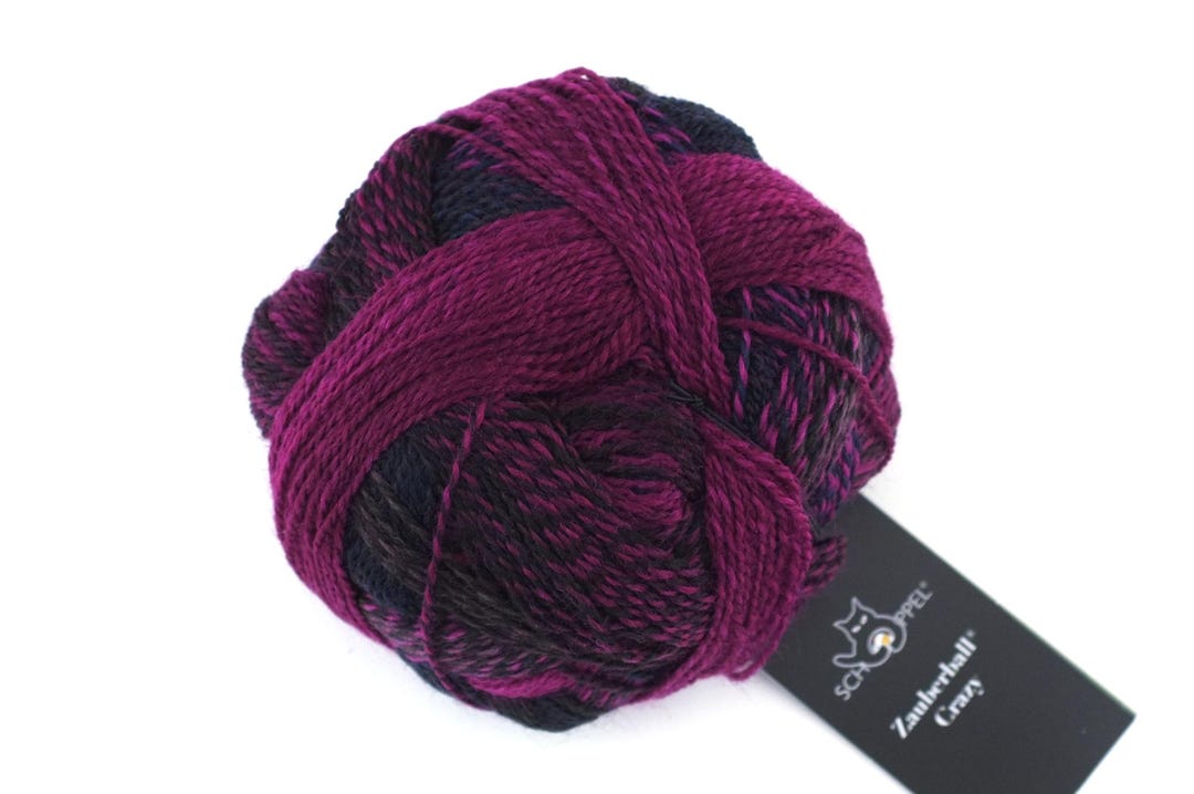 Crazy Zauberball Self Patterning Sock Yarn, Color 2082 Charisma ...