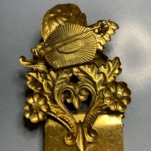 Fabulous ASKEW LONDON Large Gold Gilt Crystal Vintage VALENTINE'S Angel ...