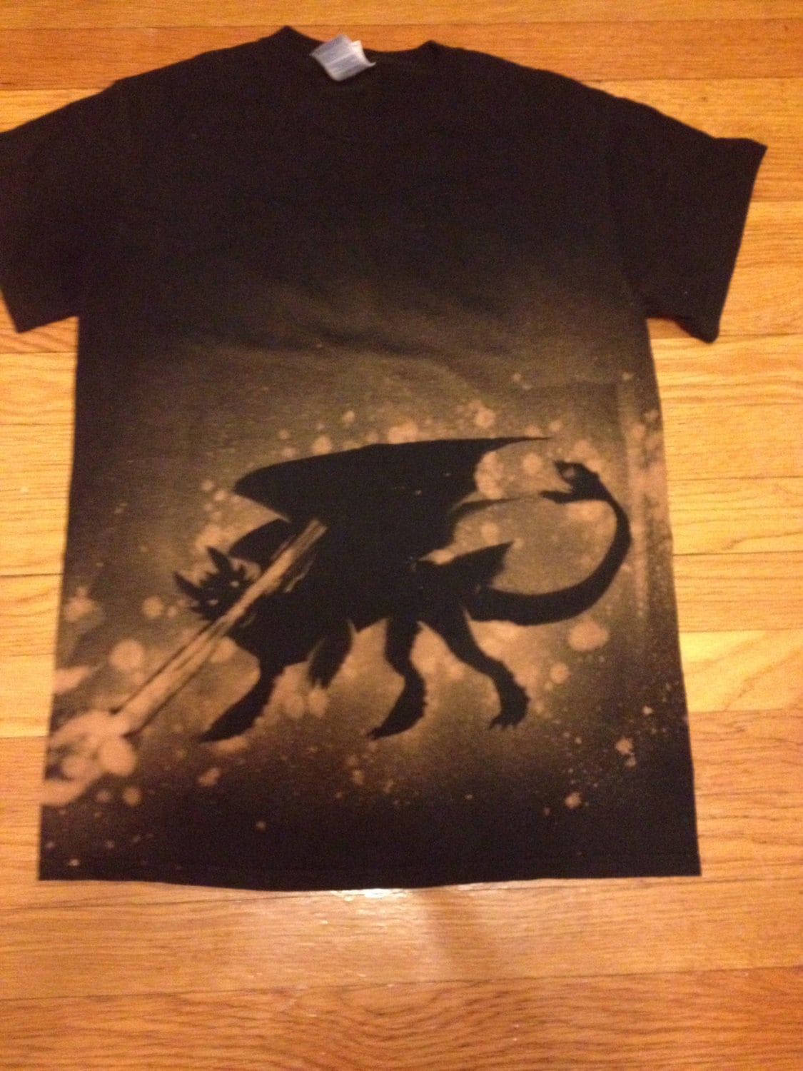 Toothless Drawing With Tree