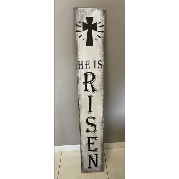 He is Risen Banner - Etsy