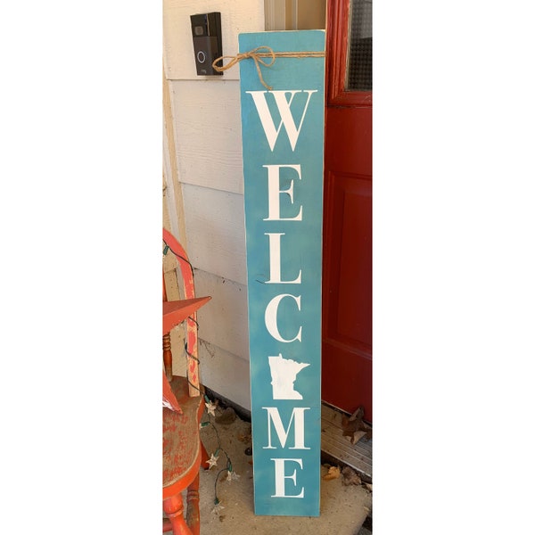 Minnesota Welcome Sign - Etsy