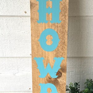 Well Howdy Y'all Front Porch Sign | Welcome Sign - Etsy