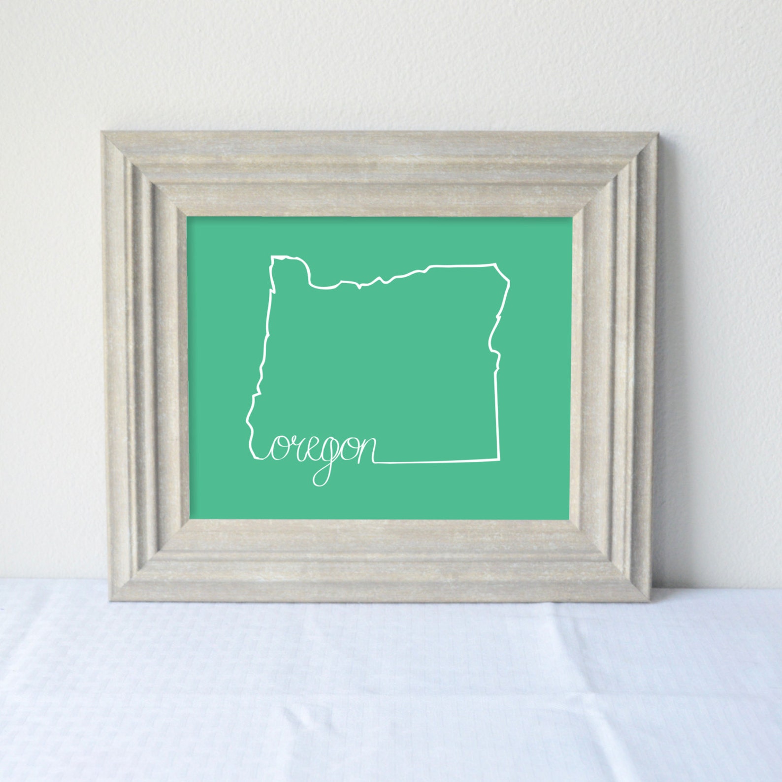 Printable Oregon State Art Print 8x10 Digital Wall Art Gift - Etsy