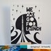 We Are Go for Launch Art Print Rocket Ship Graphic Black and White ...
