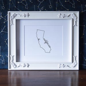 Printable California State Art Print Digital Wall Art Gift - Etsy